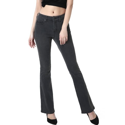 Phistic Women Ultra Stretch Modern Bootcut Jeans Gray 27 : Target