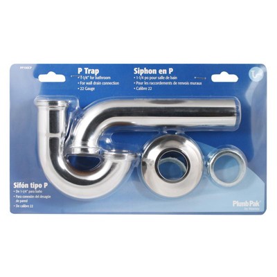 Plumb Pak 1-1/4 In. D Brass P-trap : Target