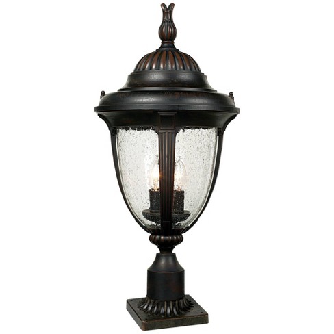 John Timberland Casa Sierra Vintage Rustic Outdoor Post Light Bronze ...