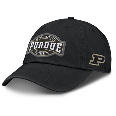 NCAA Purdue Boilermakers Unstructured Baseball Hat: Cotton, Pull-On ...