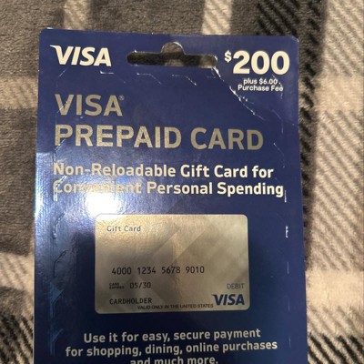Visa Prepaid Card - $100 + $6 Fee : Target