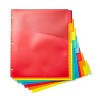 8ct Tabbed Plastic Index Dividers with Pockets - up&up™: Multicolor 3 ...