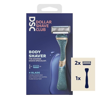 Dollar Shave Club 6-blade Men's Razor Starter Set - 1 Handle + 2 ...