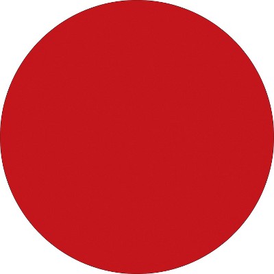 Tape Logic Inventory Circle Labels 1" Red 500/roll Dl611a : Target