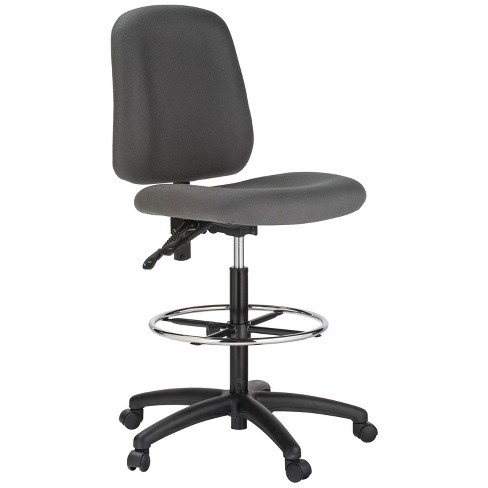 Harwick Ergonomic Contoured Drafting Chair Gray Target