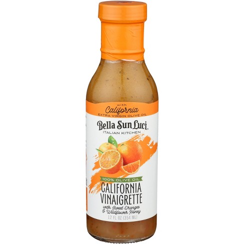 Bella Sun Luci California Vinaigrette - Case Of 6 - 12 Fl Oz : Target