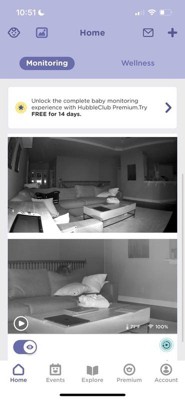 Hubble Connected Dual Vision Cam : Target