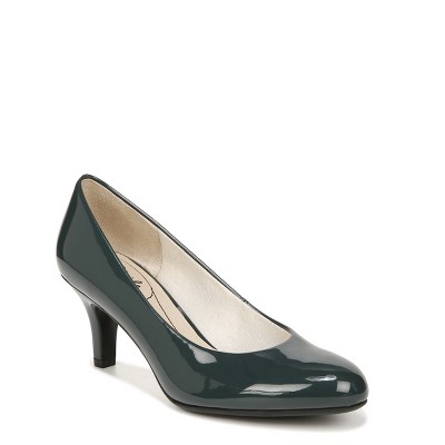 Lifestride Womens Parigi Pumps Evergreen Faux Leather 9 N : Target