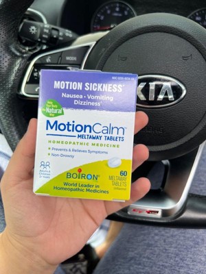 Motioncalm By Boiron Homeopathic Medicine For Motion Sickness - 60 ...