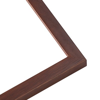 PosterPalooza | Funeral Photo Frame 8x10 - Brown Wood Memorial With ...