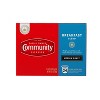 Community Coffee Breakfast Blend Medium Roast Coffee - Single Serve ...