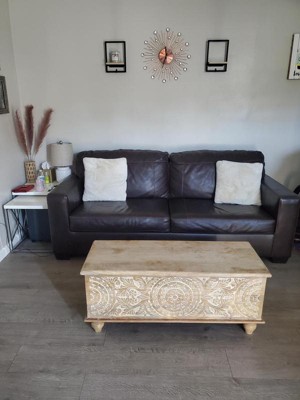 Fossil Ridge Storage Bench Beige - Signature Design By Ashley : Target