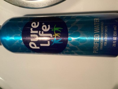 Pure Life Aluminum Bottle Purified Water - 18pk/20 fl oz Bottles : Target