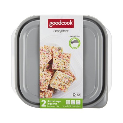 Goodcook Everyware Extra Large Containers - 2pk : Target