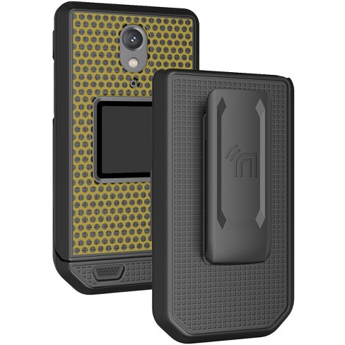 Nakedcellphone Case And Belt Clip Holster For Cat S22 Flip Phone ...