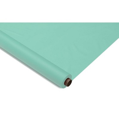 Crown Display 40 Inch. X 100 Feet Disposable Plastic Tablecloth Roll ...