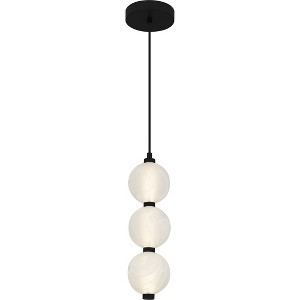 Clarendon Integrated LED Matte Black Mini Pendant : Target