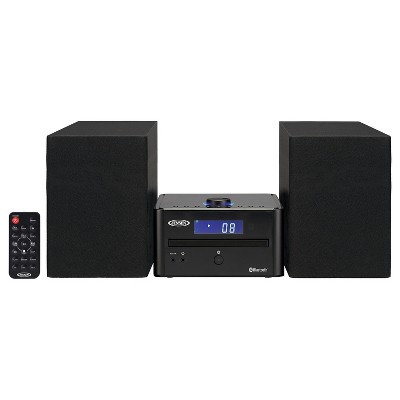 Jensen Wall Mountable Bluetooth Music System With Mp3 Cd Player - Black ...
