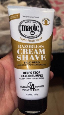 Magic Razorless Shaving Cream For Hair Removal, Bald Head Maintenance ...