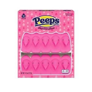 Peeps Easter Pink Chick - 4.5oz/15ct : Target