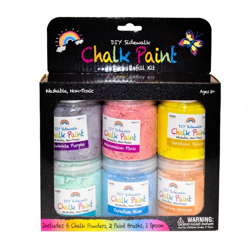 Coconut Outdoor Diy Sidewalk Chalk Paint Set : Target