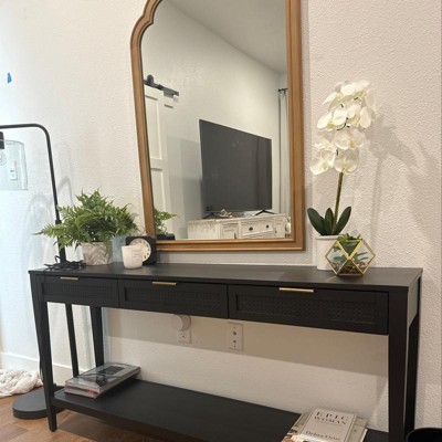 East Bluff Woven Drawer Console Table - Threshold™ Designed With Studio ...