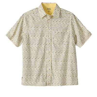 Kingsize Men's Big & Tall The No-tuck Casual Short Sleeve Shirt - 6xl ...