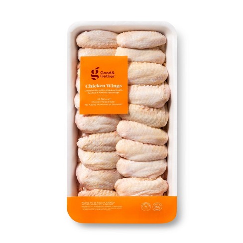 Chicken Wings Value Pack - 3.77-5.45lbs - Price Per Lb - Good & Gather ...
