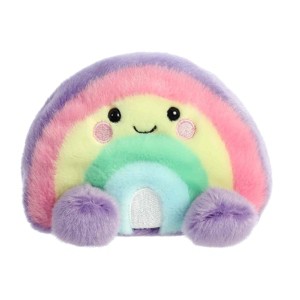 Aurora Mini Vivi Rainbow Palm Pals Adorable Stuffed Animal Multicolor 5 ...