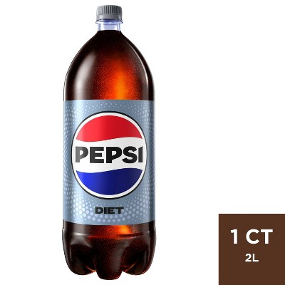 Diet Pepsi 0 Calorie Cola Soda - 2 L Bottle : Target