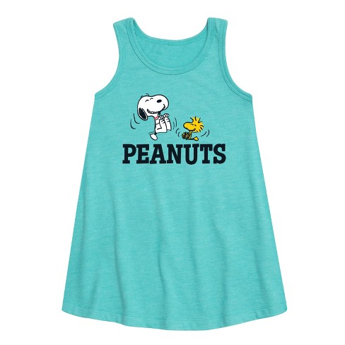 Peanuts Snoopy And Woodstock - Turquoise - 3t : Target