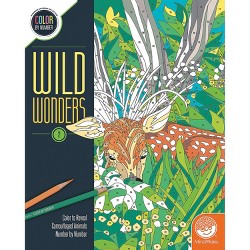 Mindware Wild Wonders Color By Number: Book 3 - Coloring Books : Target
