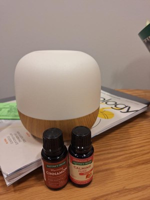 Small Woodgrain Essential Oil Diffuser - Threshold™: Ultrasonic Aroma ...