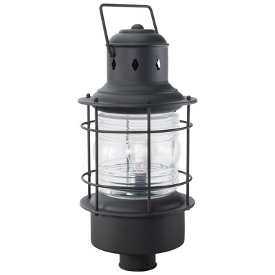 Vaxcel Hyannis 1 - Light Post Light in Textured Black : Target