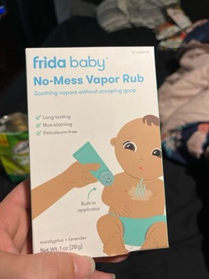 Frida Baby No-mess Vapor Rub For Chest, Neck, And Back - Soothing ...