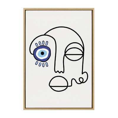 19" X 25" New Ways By Shatha Al Dafai Wood Framed Wall Art Print ...