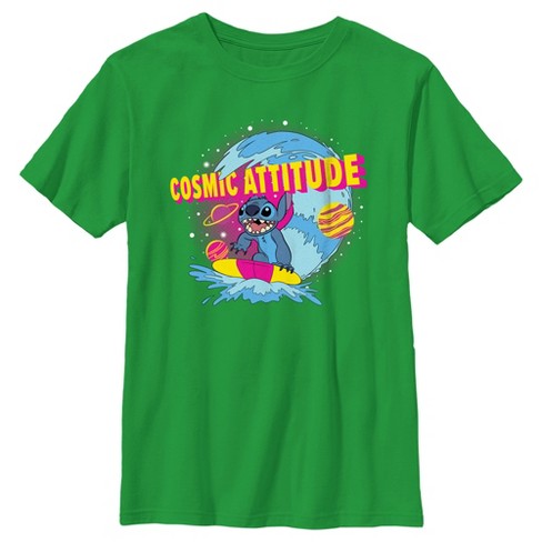 Boy's Lilo & Stitch Cosmic Attitude T-shirt : Target