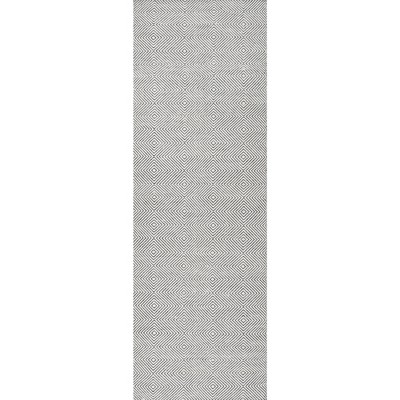 Nuloom Ago Geometric Wool Area Rug, Runner 2' 6" X 10', Ivory : Target
