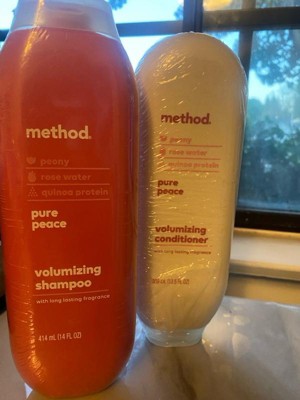 Method Pure Peace Volumizing Shampoo Sulfate & Silicone Free - 14 Fl Oz ...
