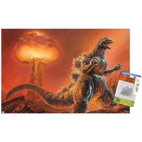 Trends International Godzilla: Comic - Nuclear Unframed Wall Poster ...