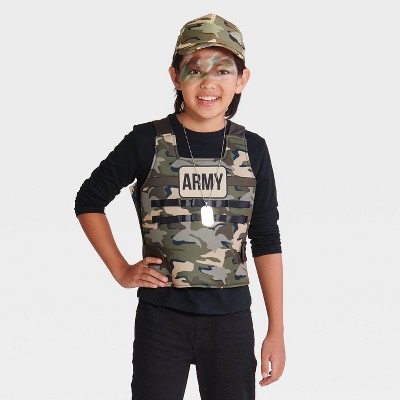 Dress Up America Army Costume For Kids – Soldier Costume For Boys And ...