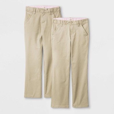 Girls Uniform Pants Tall : Target