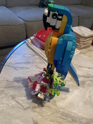 Lego Creator 3 In 1 Exotic Parrot Animals Building Toy 31136 : Target