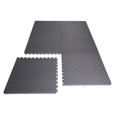 Balancefrom Fitness 24 Sq Ft Interlocking Eva Foam Exercise Mat Tiles ...