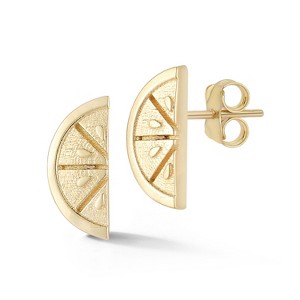 Sphera Milano 14K Gold Citrus Stud Earrings : Target