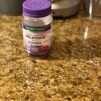 Nature's Truth Melatonin 10mg Vegan Gummies - 70ct : Target