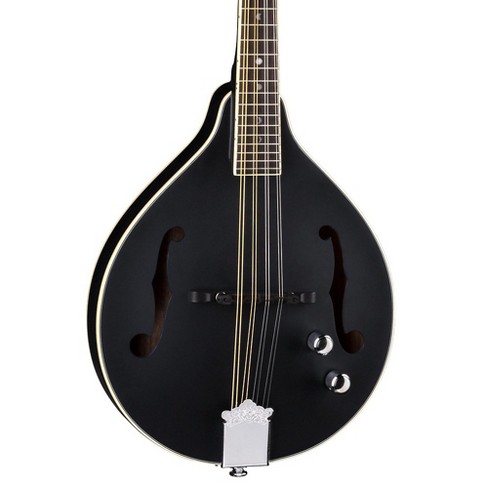 Luna Moonbird A-style Mandolin Satin Black : Target