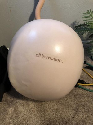 Weighted Stability Exercise Ball - Cream 55cm - All In Motion™ : Target