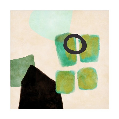 Trademark Fine Art - Ana Rut Bre Organic Painted 1 Canvas Art - 14 X 14 ...