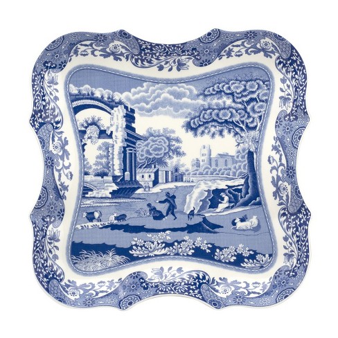 Spode Blue Italian Devonia Tray : Target